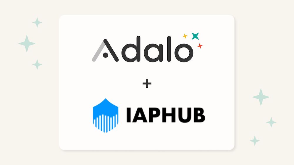 Adalo + IAPHUB